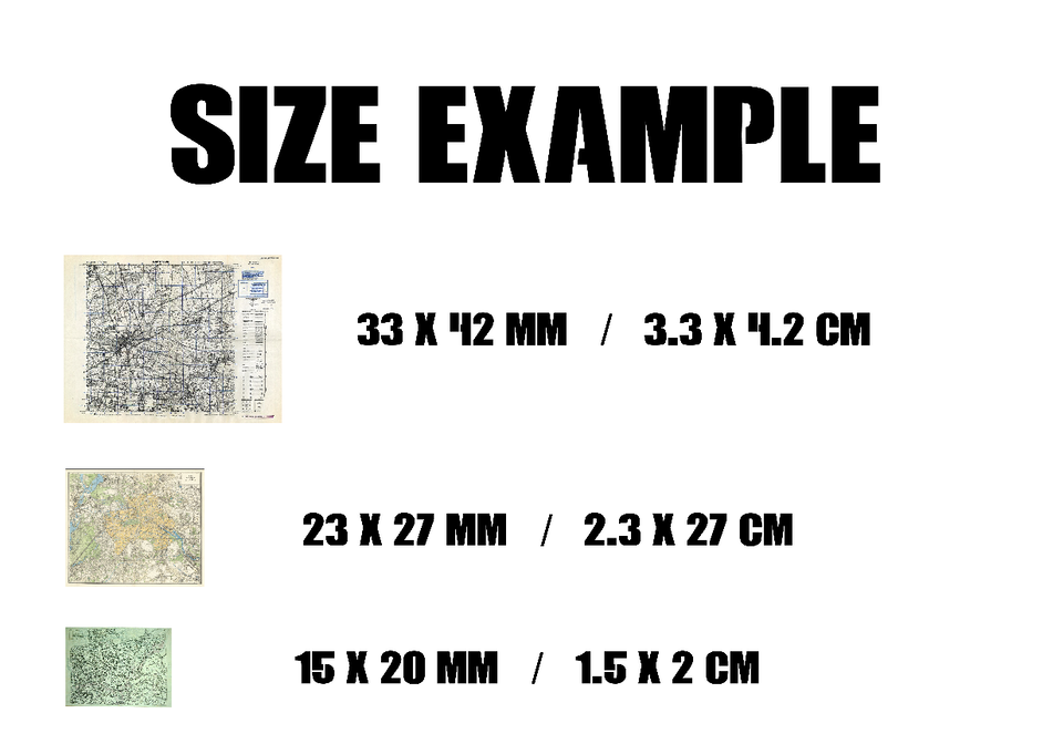 1:35 Scale pre cut WW2 Maps of Germany decals.Model/diorama/soldie...